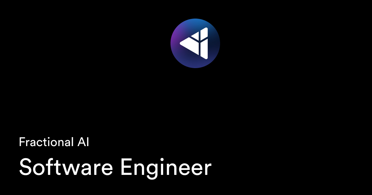 Software Engineer at Fractional Ai